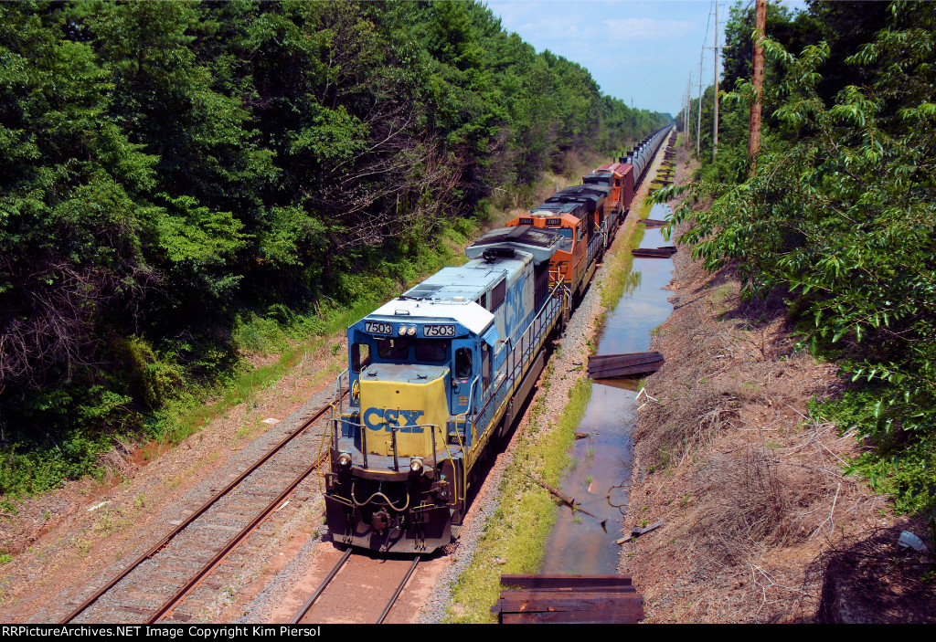 CSX 7503 K138 Crude Oil Loads